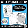 Easy and Fun Moon Craft Cut and Paste Printable Templates – Simple Mom ...
