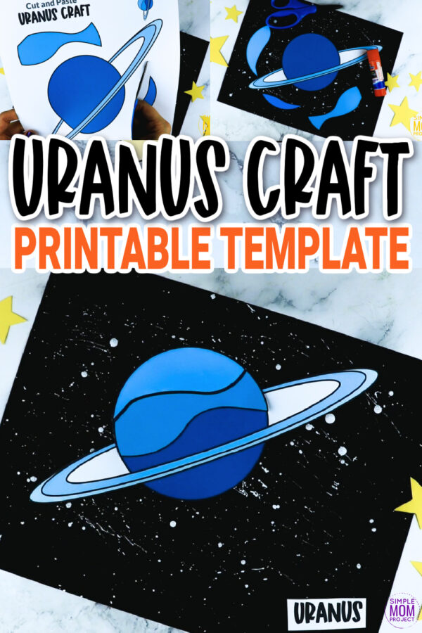Uranus Printable Digital Download Craft | Uranus Space Explorer ...