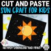 Easy and Fun Sun Craft Cut and Paste Printable Templates – Simple Mom ...