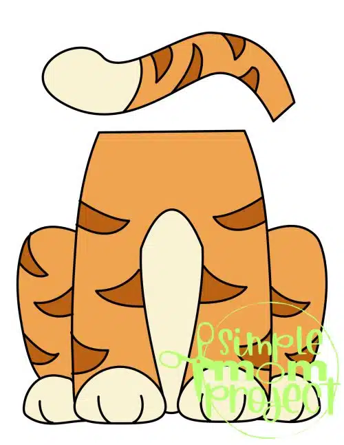Cat Paper Bag Puppet – Printable Craft Template for Kids - Simple Mom ...