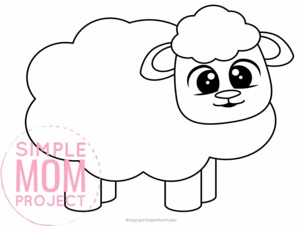 15 Farm Animal Theme Template Printables – Simple Mom Project Store