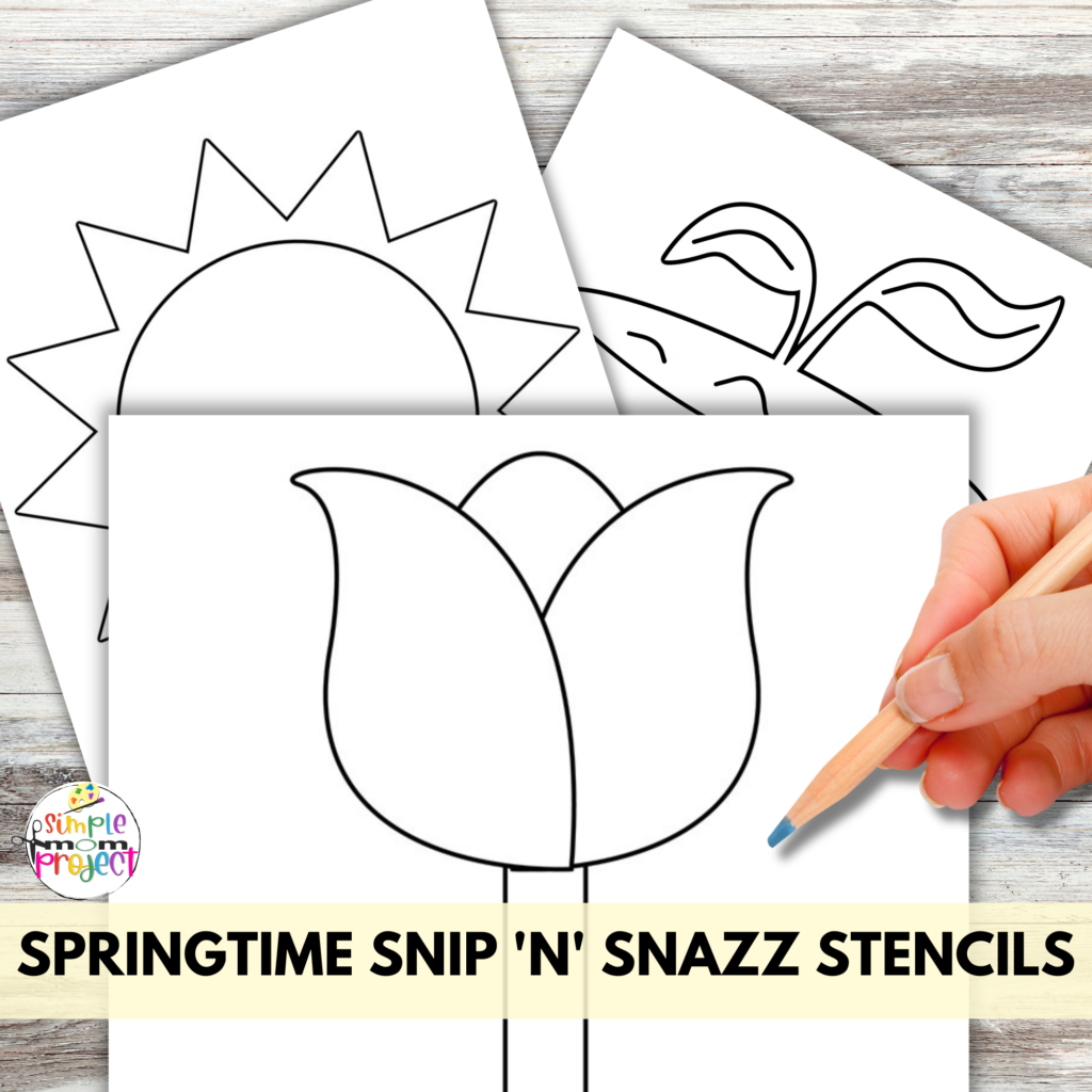 15+ Spring Printable Cut Out Stencil Templates - Simple Mom Project Store