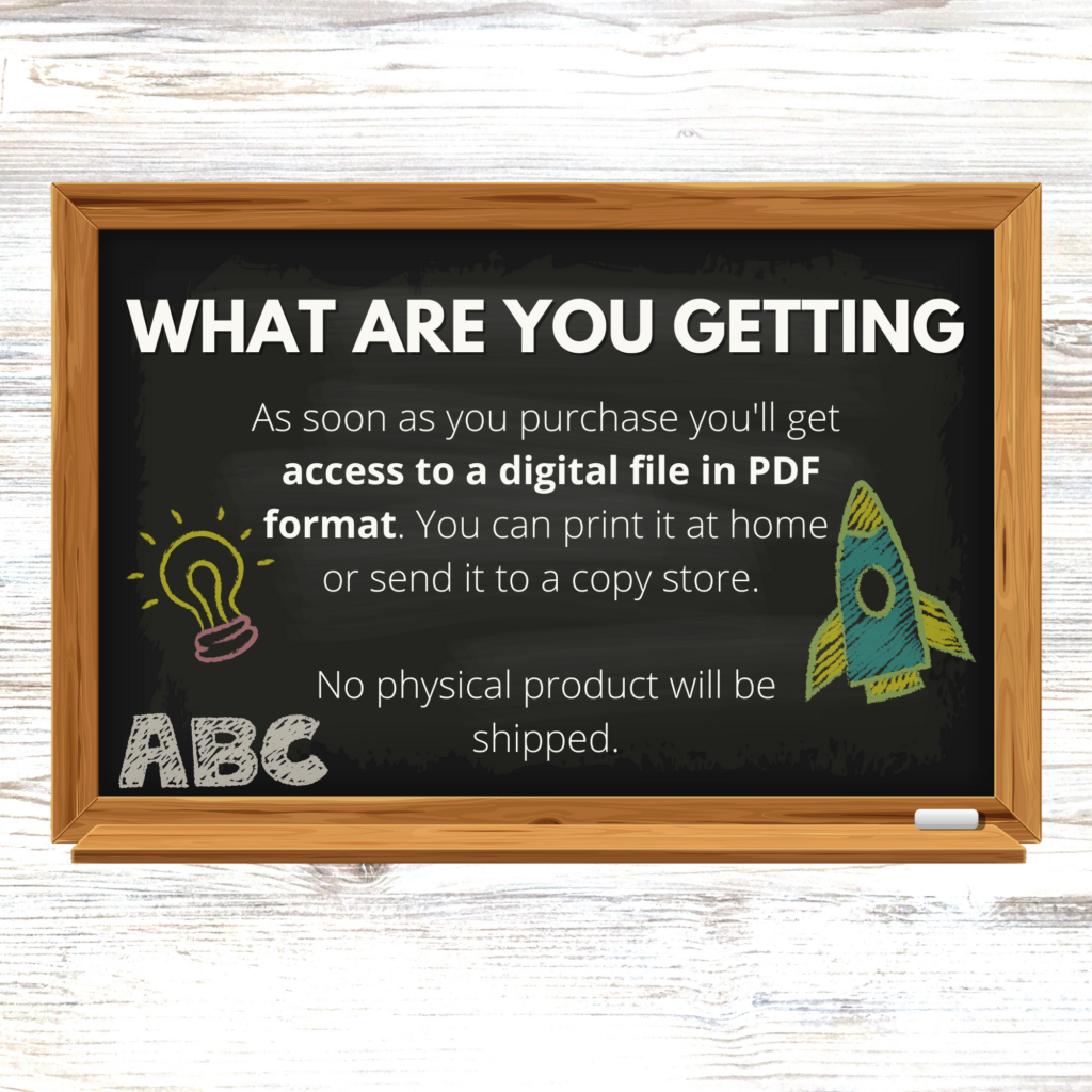 Black and White Alphabet Cut and Paste Craft Templates - Simple Mom ...