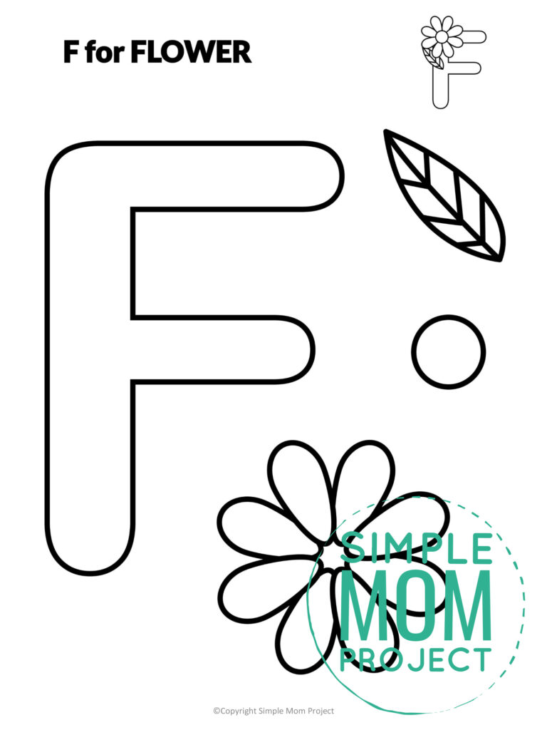 26 Black and White Alphabet Cut and Paste Craft Printable Templates ...