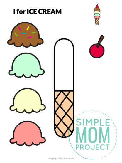 Uppercase Alphabet Crafts – 26 Full-Color Printable Cut & Paste ...