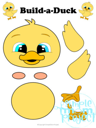 Farm Animals Craft Bundle – 20 Printable Build-a-Farm Animal Cut ...
