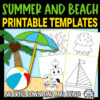 Beach and Summer Printable Templates - Simple Mom Project Store