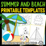 Beach and Summer Printable Templates - Simple Mom Project Store