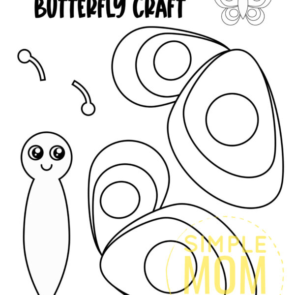 20 Easy and Fun Insect and Bug Cut and Paste Craft Instant Printable ...