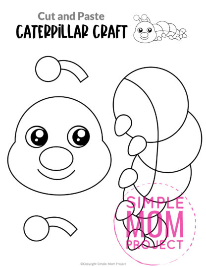 Insect & Bug Crafts Mega Bundle – 24 Printable Cut & Paste Templates ...
