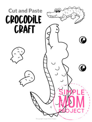 20 Safari Animal Cut and Paste Printable Craft Templates for Kids ...