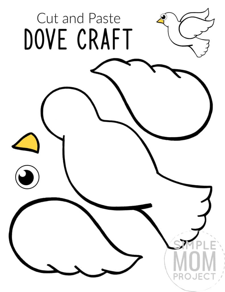 Bird Crafts Mega Bundle – 30 Printable Cut & Paste Templates (Color ...