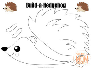 Woodland Animal Crafts Mega Bundle – 20 Printable Cut & Paste Templates ...