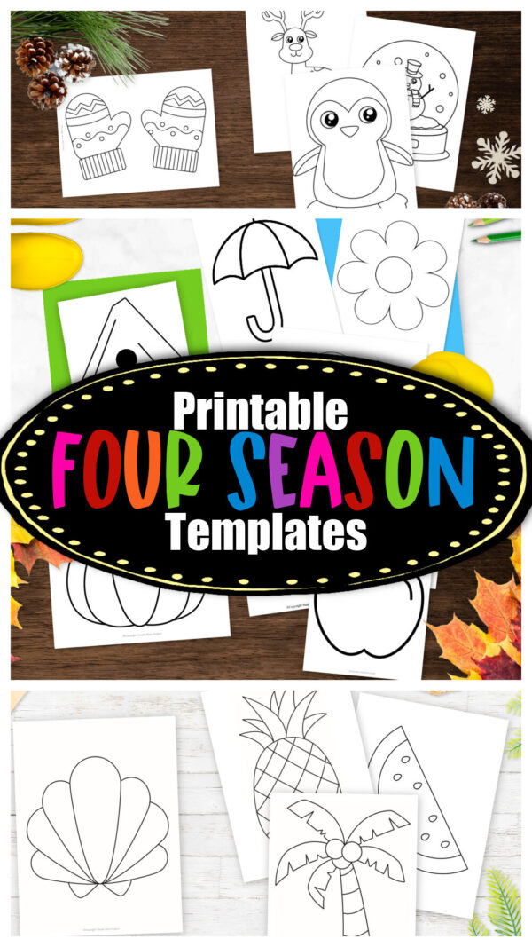 Four-Season Printable Templates – Simple Mom Project Store