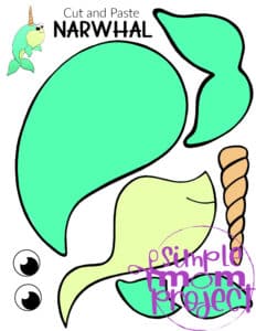 14 Full Colored Arctic Animal Cut and Paste Craft Templates – Simple ...