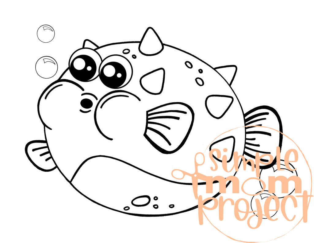 Ocean Animal Templates – 40 Printable Coloring Pages & Craft Activities ...