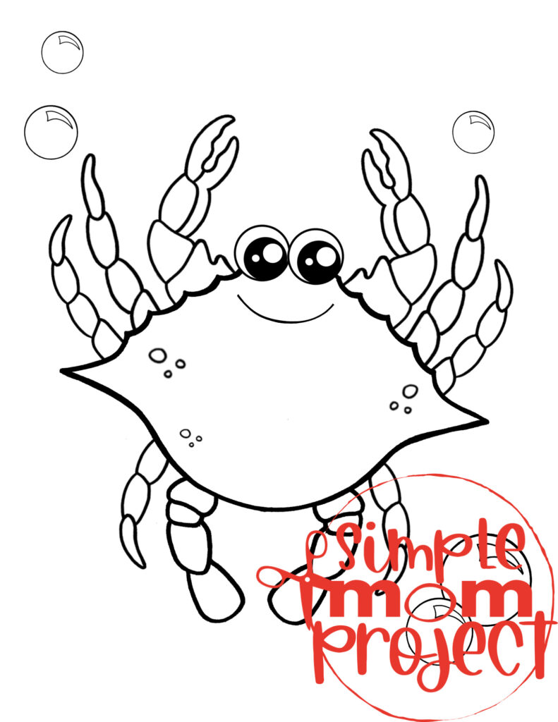 Ocean Animal Templates – 40 Printable Coloring Pages & Craft Activities ...