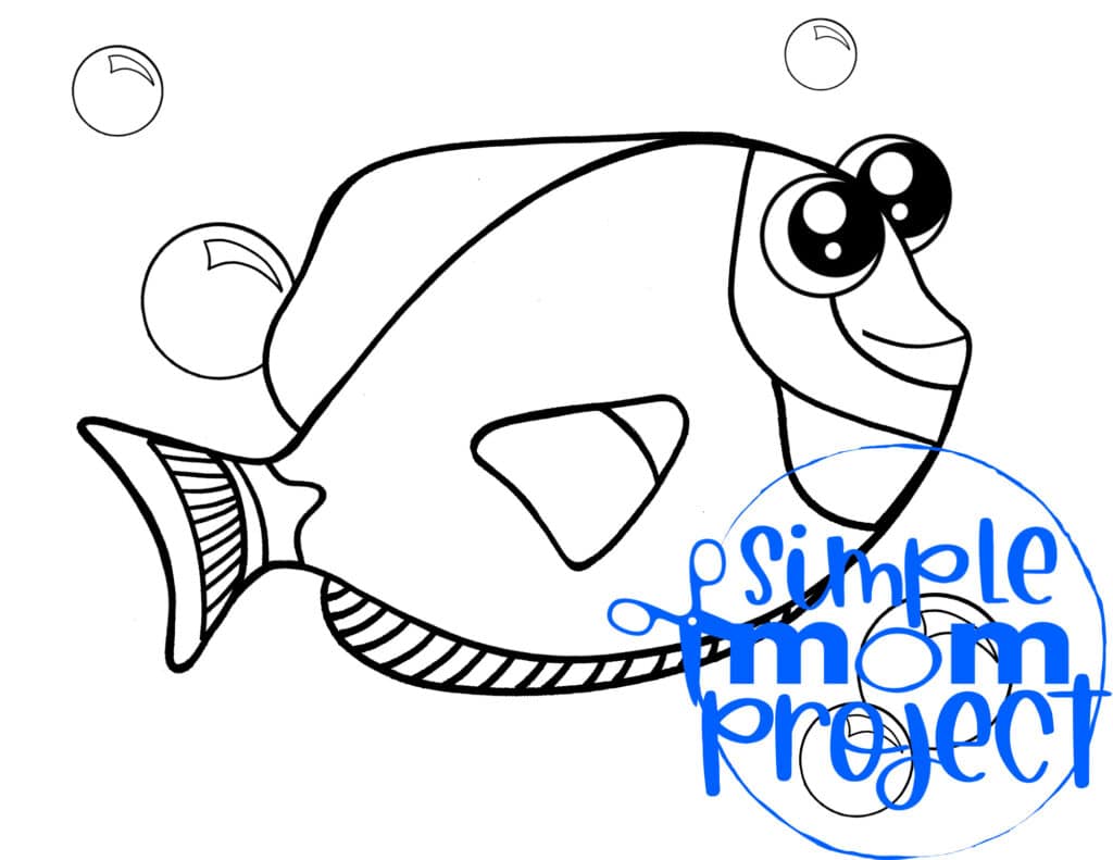 Ocean Animal Templates – 40 Printable Coloring Pages & Craft Activities ...