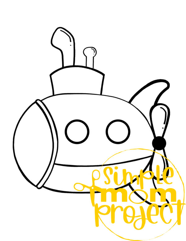 40 Ocean Animal Printable Templates and Coloring Pages – Simple Mom ...