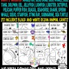 22 Black and White Ocean Animal Cut and Paste Craft Templates – Simple ...