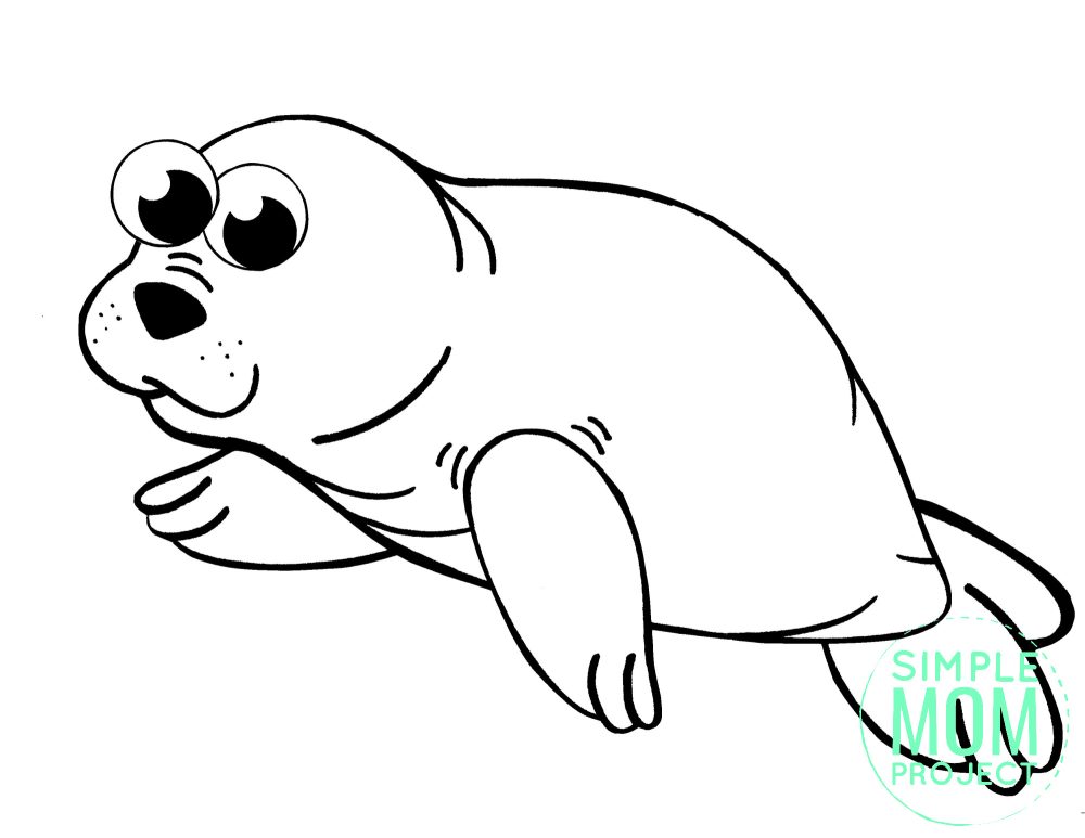 13 Instant Download Arctic Animal Printable Templates for Kids – Simple ...