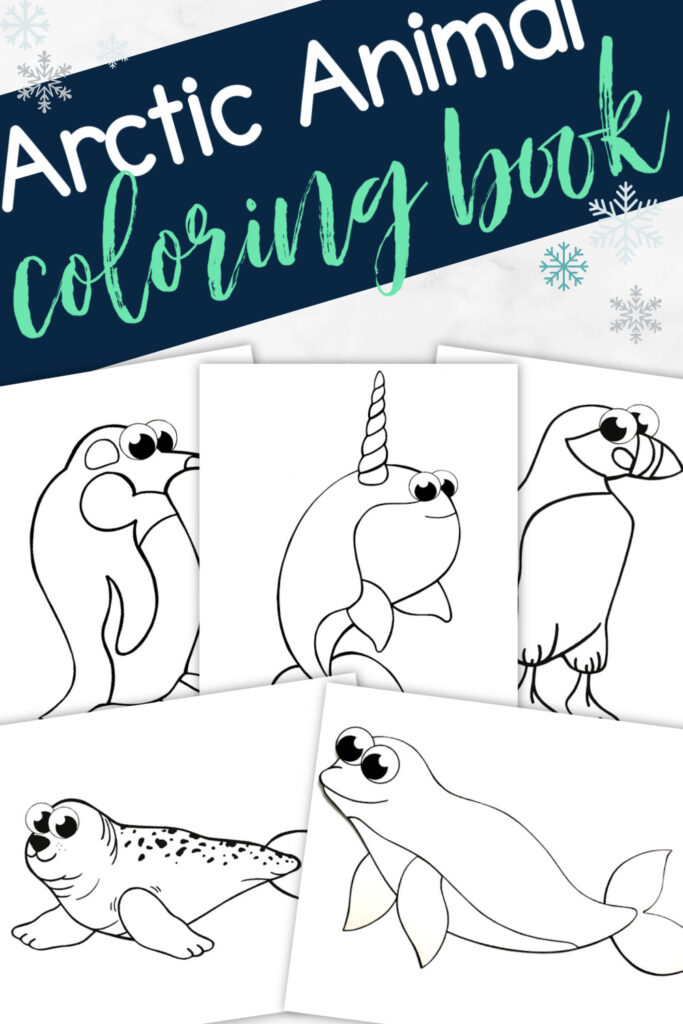 13 Instant Download Arctic Animal Printable Templates for Kids – Simple ...