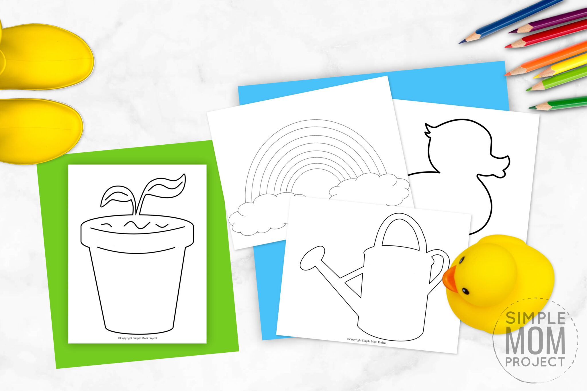 Spring Printable Templates - Simple Mom Project Store