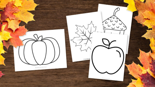 Fall and Autumn Printable Templates - Simple Mom Project Store