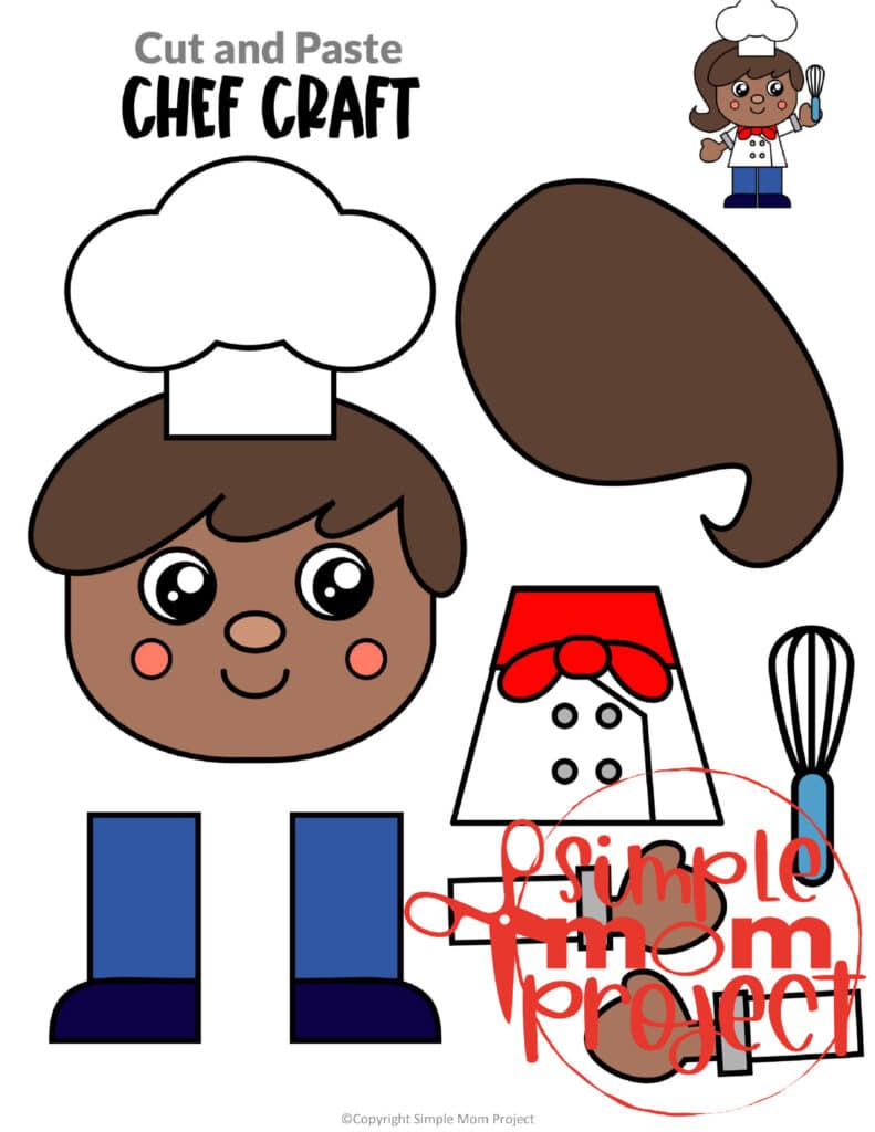 Community Helper Crafts Mega Bundle – 30 Printable Cut & Paste ...