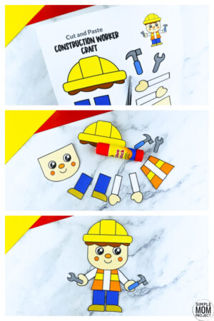 10 Full Colored Community Helper Craft Templates – Simple Mom Project Store