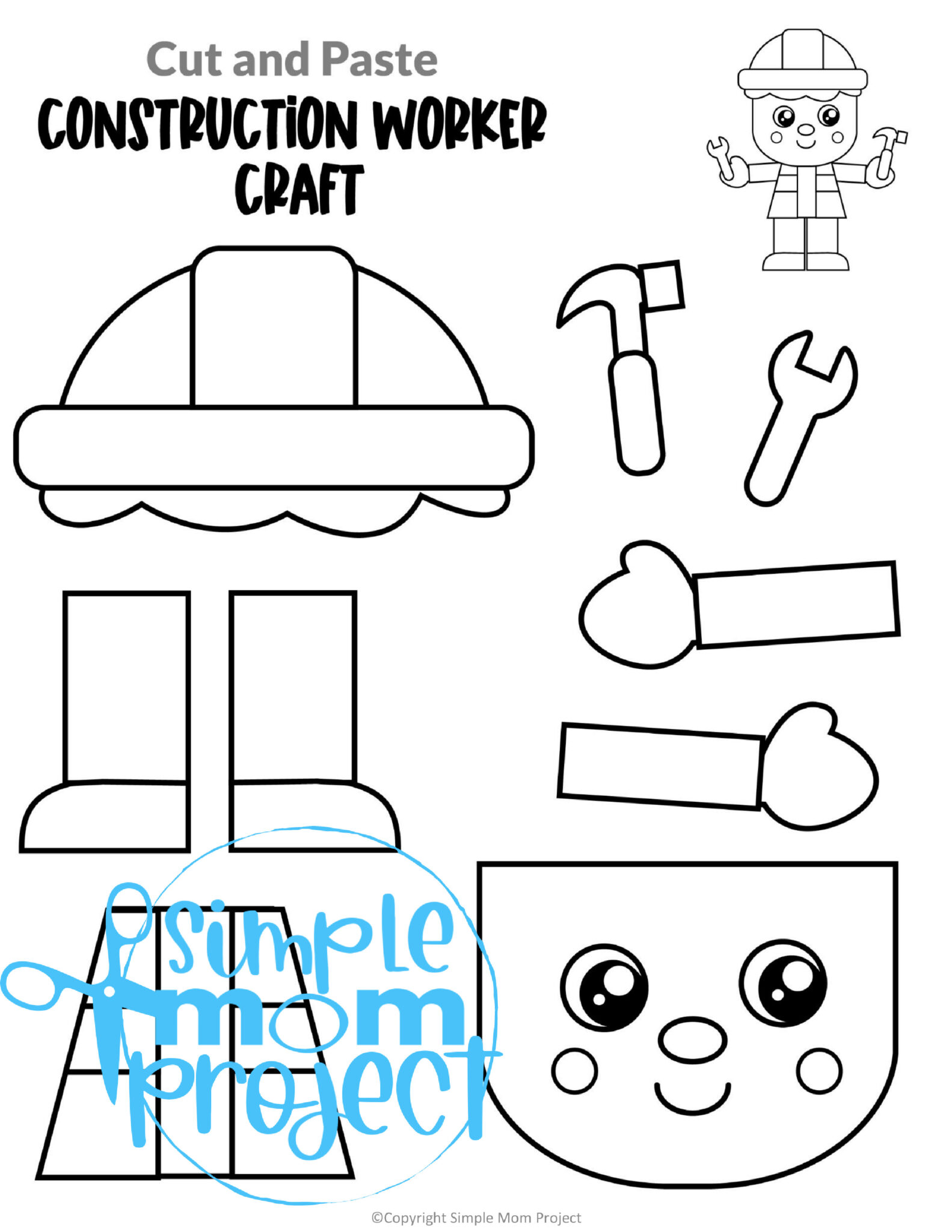 Community Helper Crafts Mega Bundle – 30 Printable Cut & Paste ...