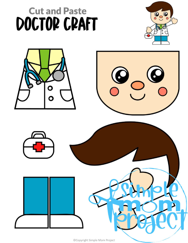 Community Helper Crafts Mega Bundle – 30 Printable Cut & Paste ...