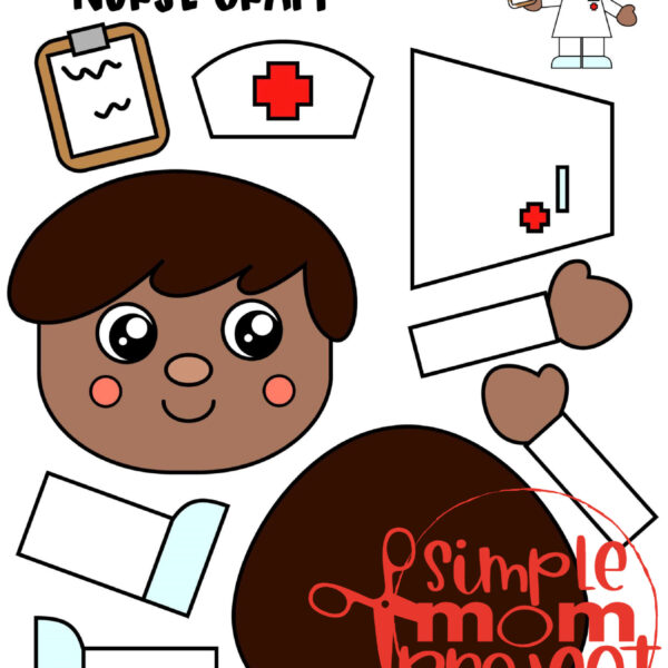 30 Community Helper Cut and Paste Craft Templates – Simple Mom Project ...