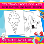20 Sun, Sand, and Summer Printables, Coloring Pages, Templates Galore ...
