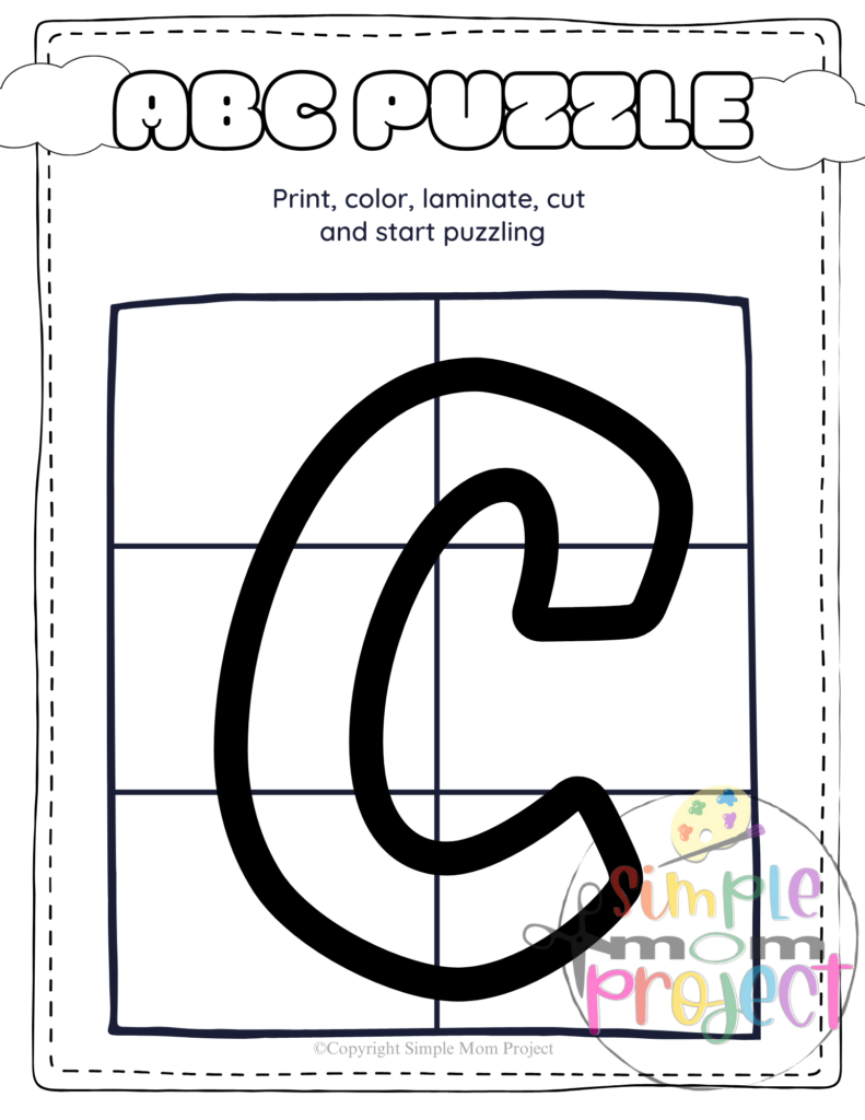 25 Page Letter C Activity Book for Preschool and Toddlers | Letter C ...