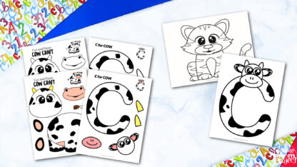 Easy and Fun Letter C Craft Printable Bundle Learning Activity for Kids ...