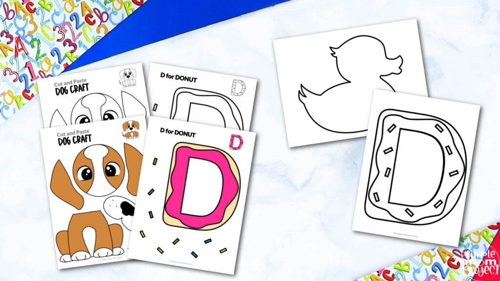 Fun Letter D Craft Bundle - Simple Mom Project Store