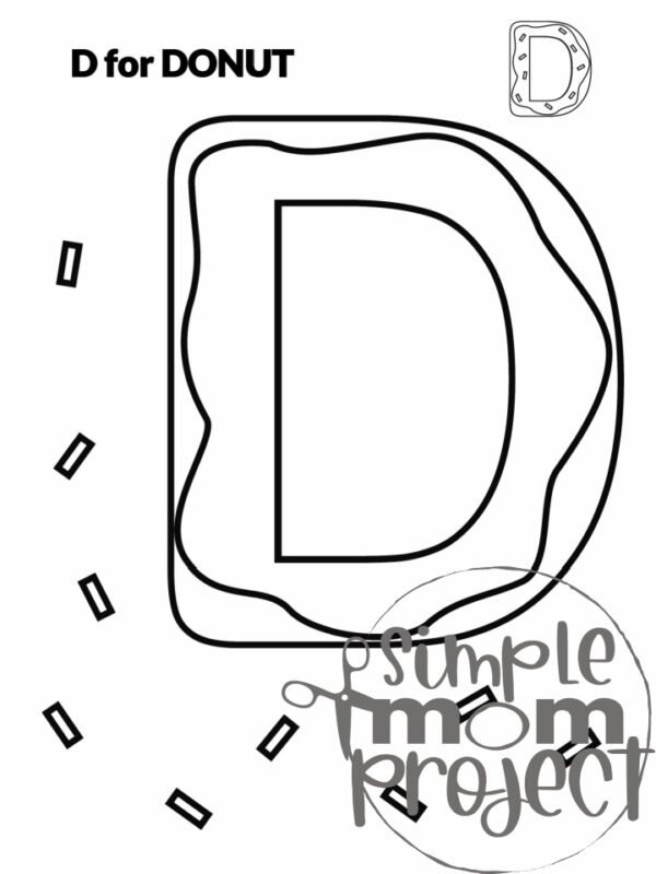 Fun Letter D Craft Bundle – Simple Mom Project Store