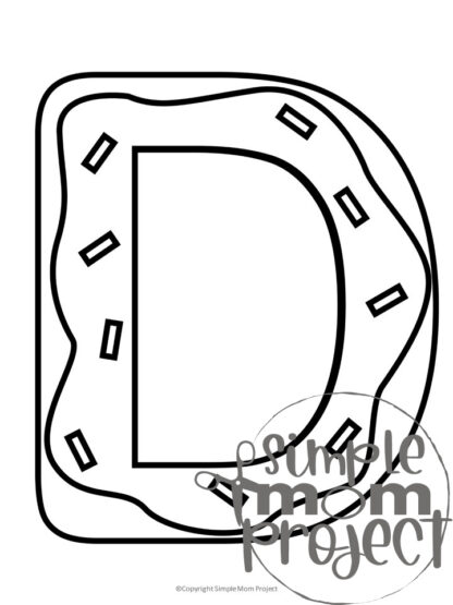 Alphabet A–Z Coloring Pages – Printable Learning Activity for Kids ...