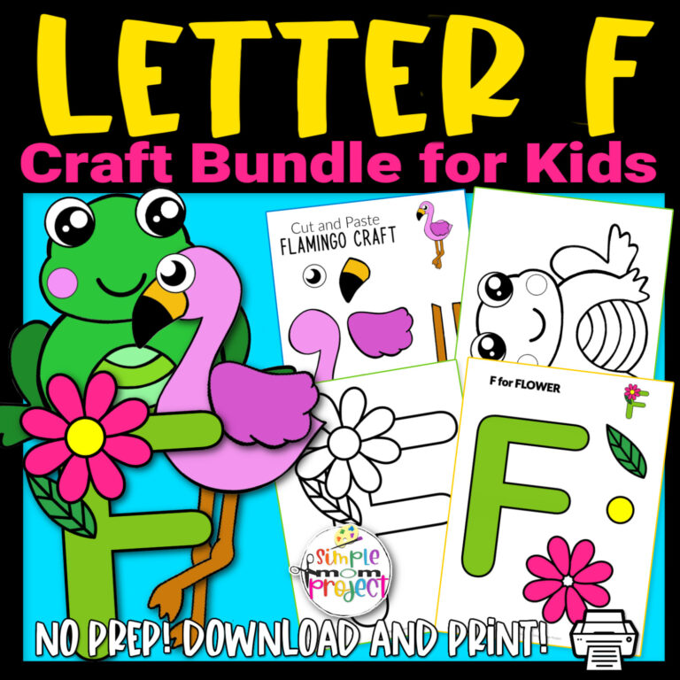 Fun Letter F Craft Bundle - Simple Mom Project Store