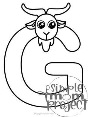 Alphabet A–Z Coloring Pages – Printable Learning Activity for Kids ...