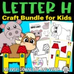 Fun Letter H Craft Bundle - Simple Mom Project Store