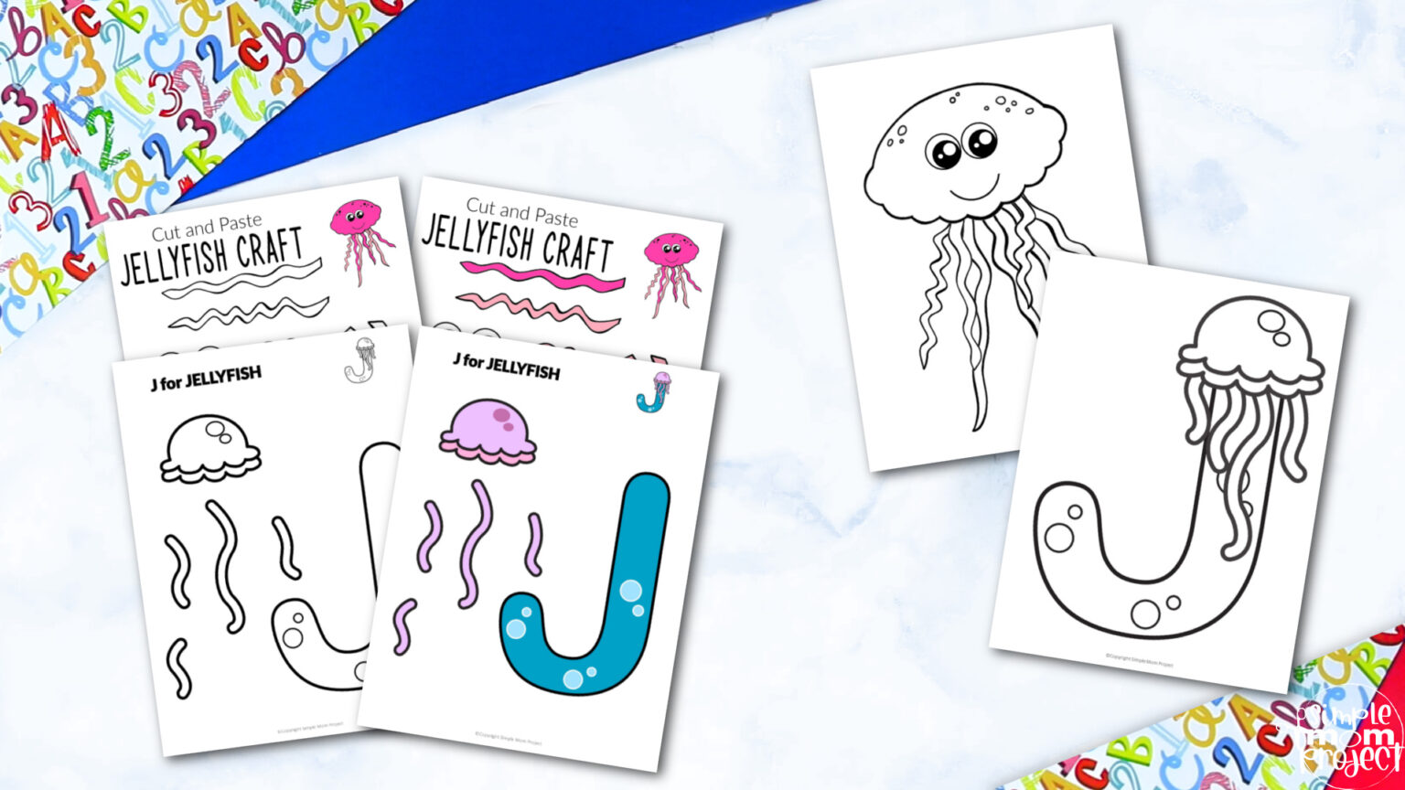 Easy and Fun Letter J Craft Printable Bundle Learning Activity for Kids ...