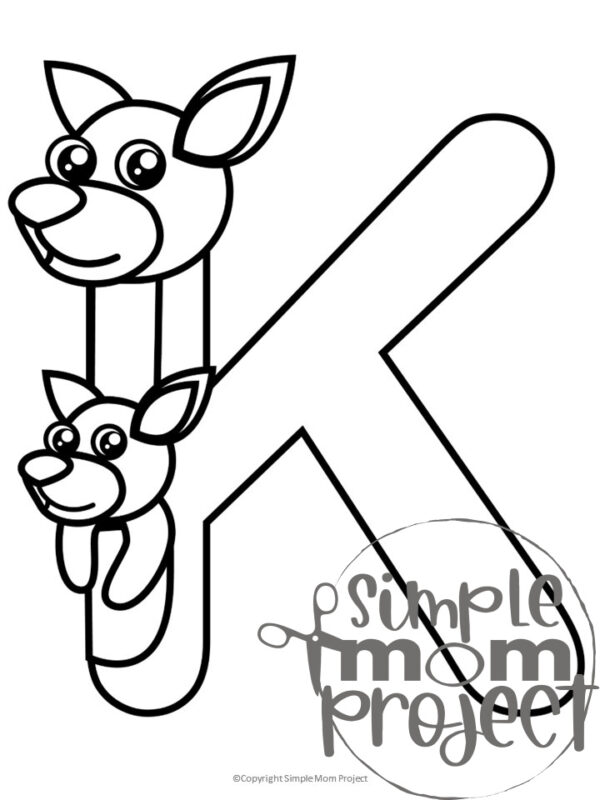 Exciting Printable Alphabet A-Z Coloring Page Collection Learning ...