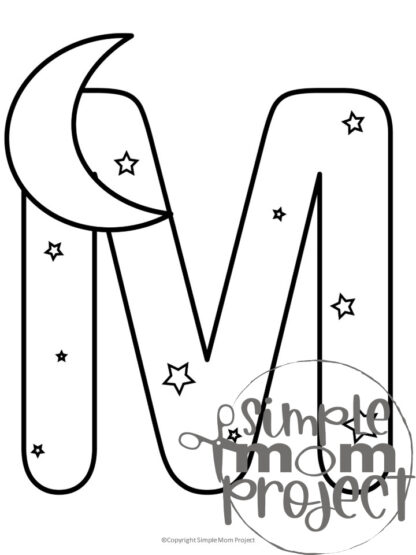 Alphabet A–Z Coloring Pages – Printable Learning Activity for Kids ...