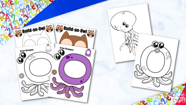 Easy and Fun Fun Letter O Craft Printable Bundle Learning Activity for ...