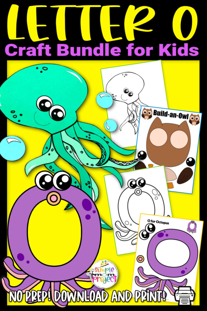 Fun Letter O Craft Bundle - Simple Mom Project Store