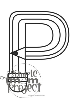 Easy and Fun Letter P Craft Printable Bundle Learning Activity for Kids ...