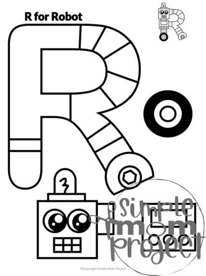 Easy and Fun Letter R Craft Printable Bundle Learning Activity for Kids ...