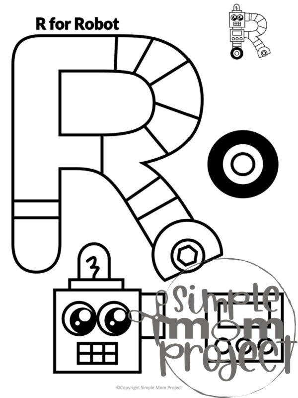 Easy and Fun Letter R Craft Printable Bundle Learning Activity for Kids ...